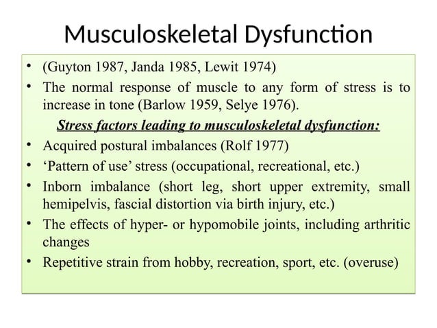 Patterns of dysfunctions | PPT