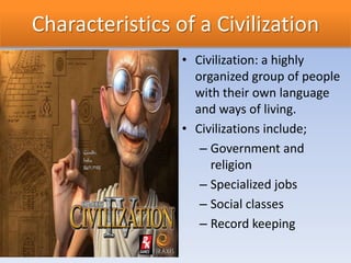 Patterns of early civilization | PPTX