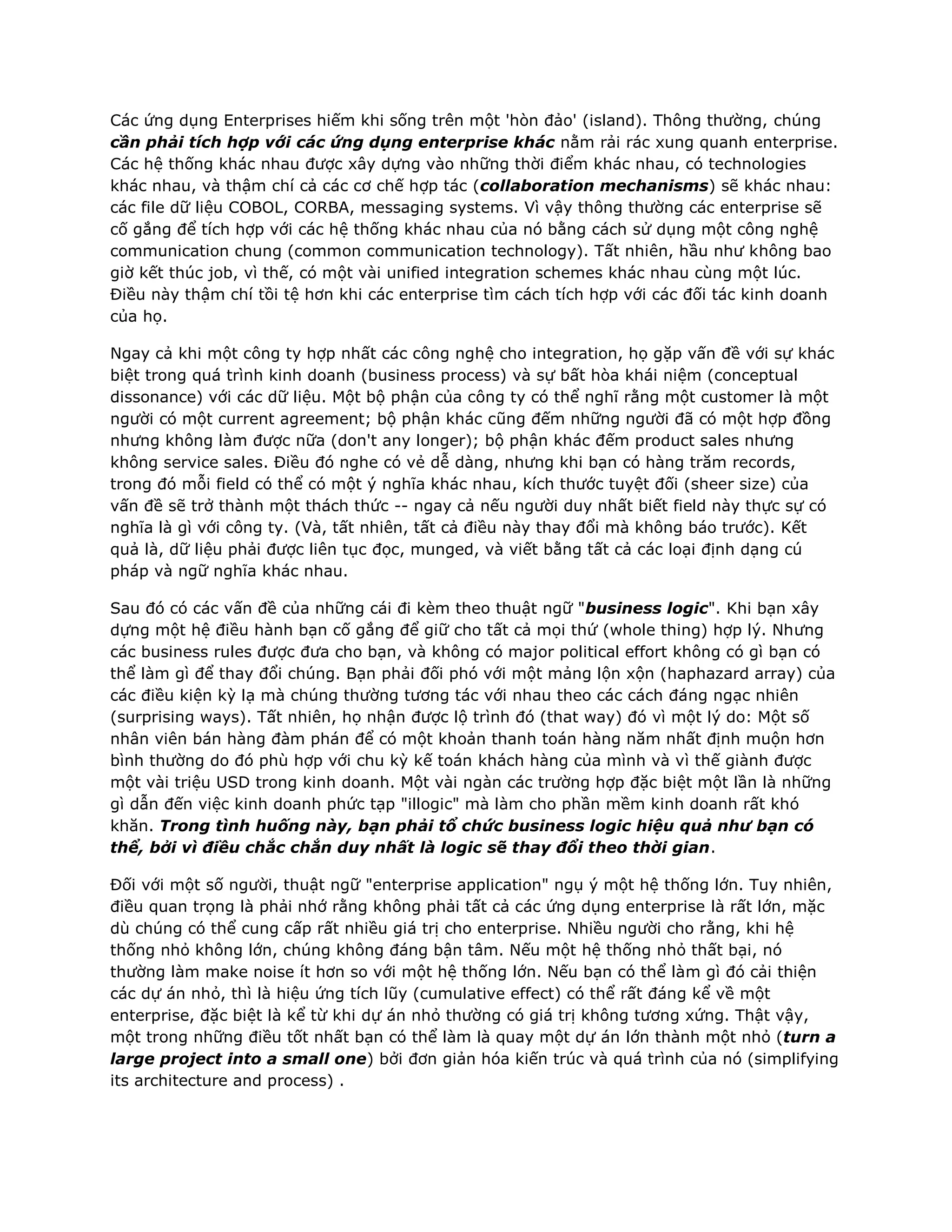 Patterns of enterprise application architecture_VN_Drapt | PDF