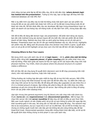 Patterns of enterprise application architecture_VN_Drapt | PDF