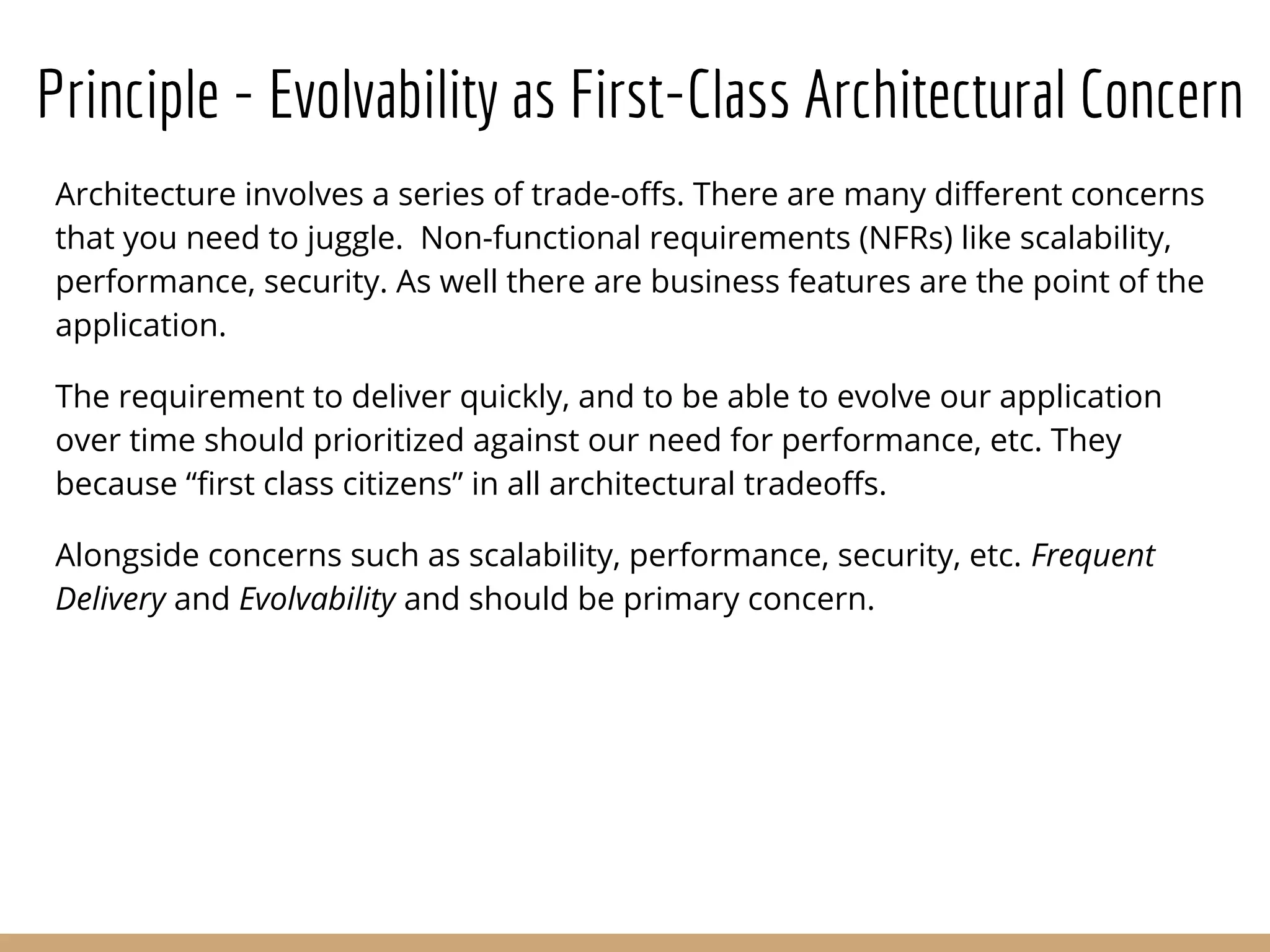 Patterns of Evolutionary Architecture | PPT