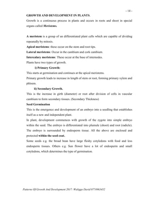 Patterns of growth and development pdf | PDF