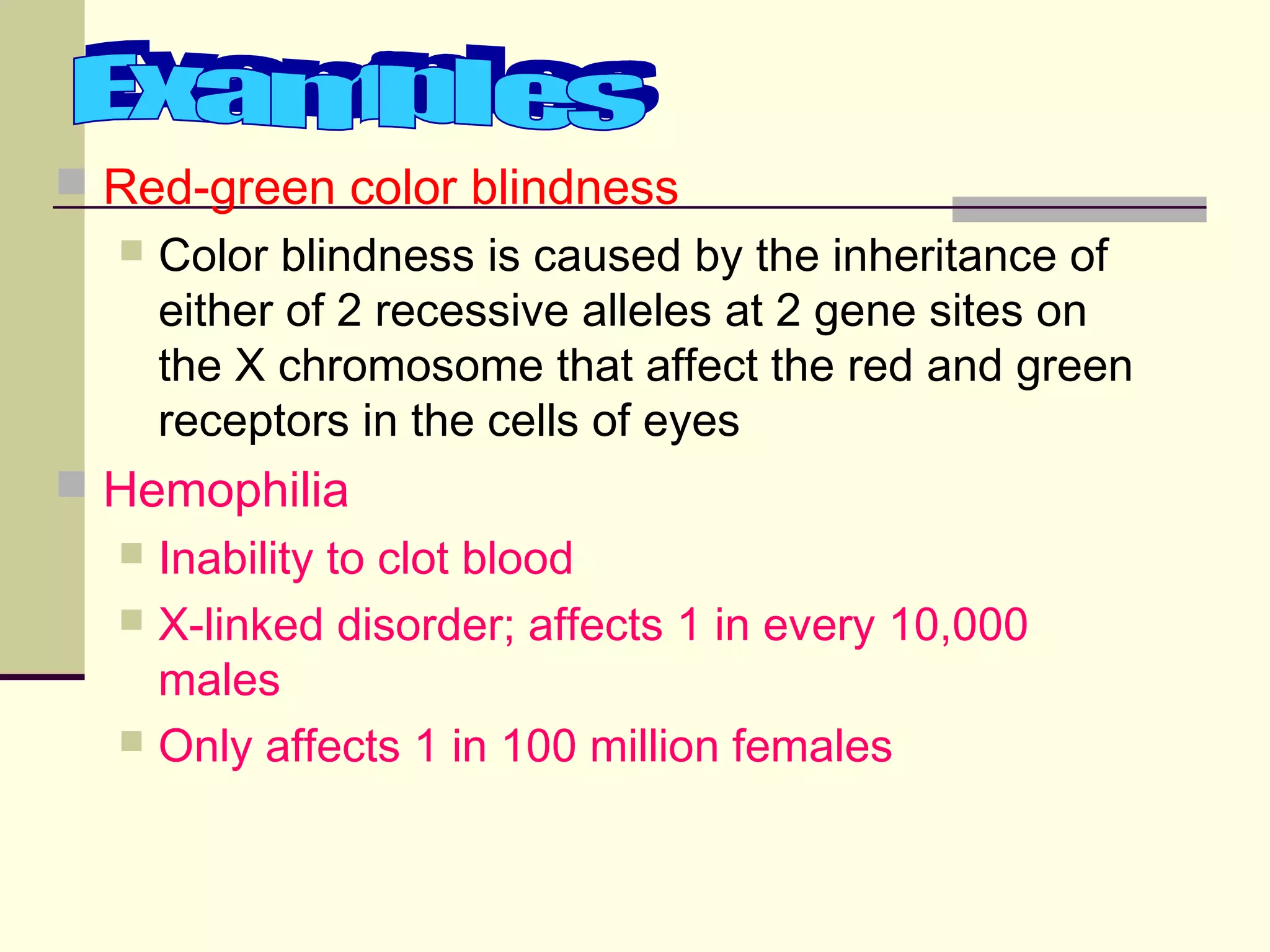 Patterns of heredity and human genetics | PPT