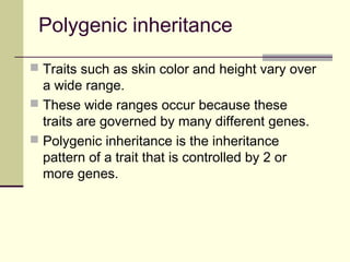 Patterns of heredity and human genetics | PPT