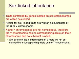 Patterns of heredity and human genetics | PPT