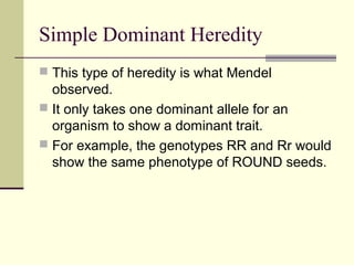 Patterns of heredity and human genetics | PPT