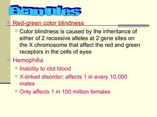 Patterns of heredity and human genetics | PPT