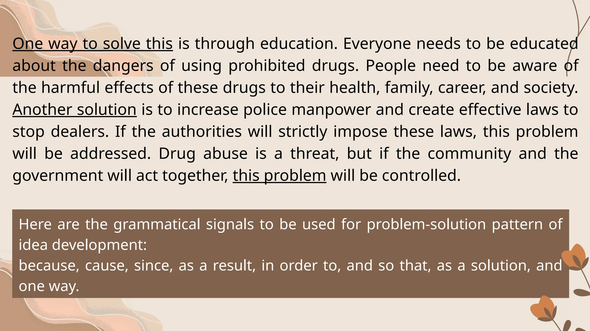 English 8, Quarter 1, Lesson 3: Patterns of Idea Development.pptx