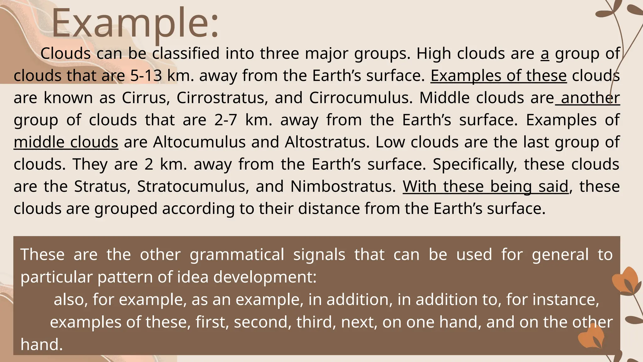 English 8, Quarter 1, Lesson 3: Patterns of Idea Development.pptx