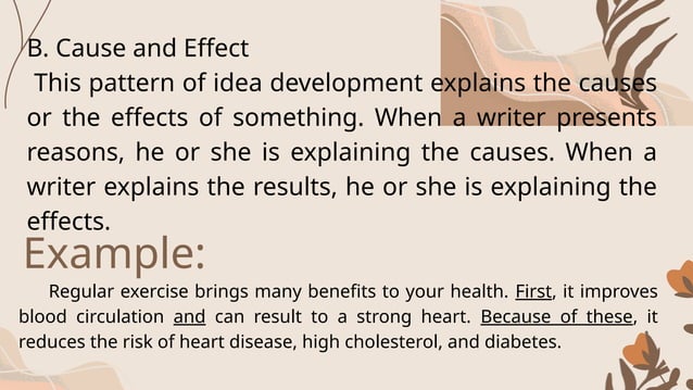 English 8, Quarter 1, Lesson 3: Patterns of Idea Development.pptx