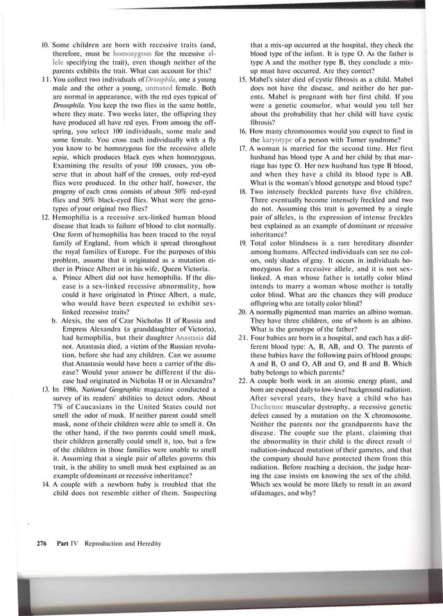 Patterns of inheritance | PDF | Genetics | Science