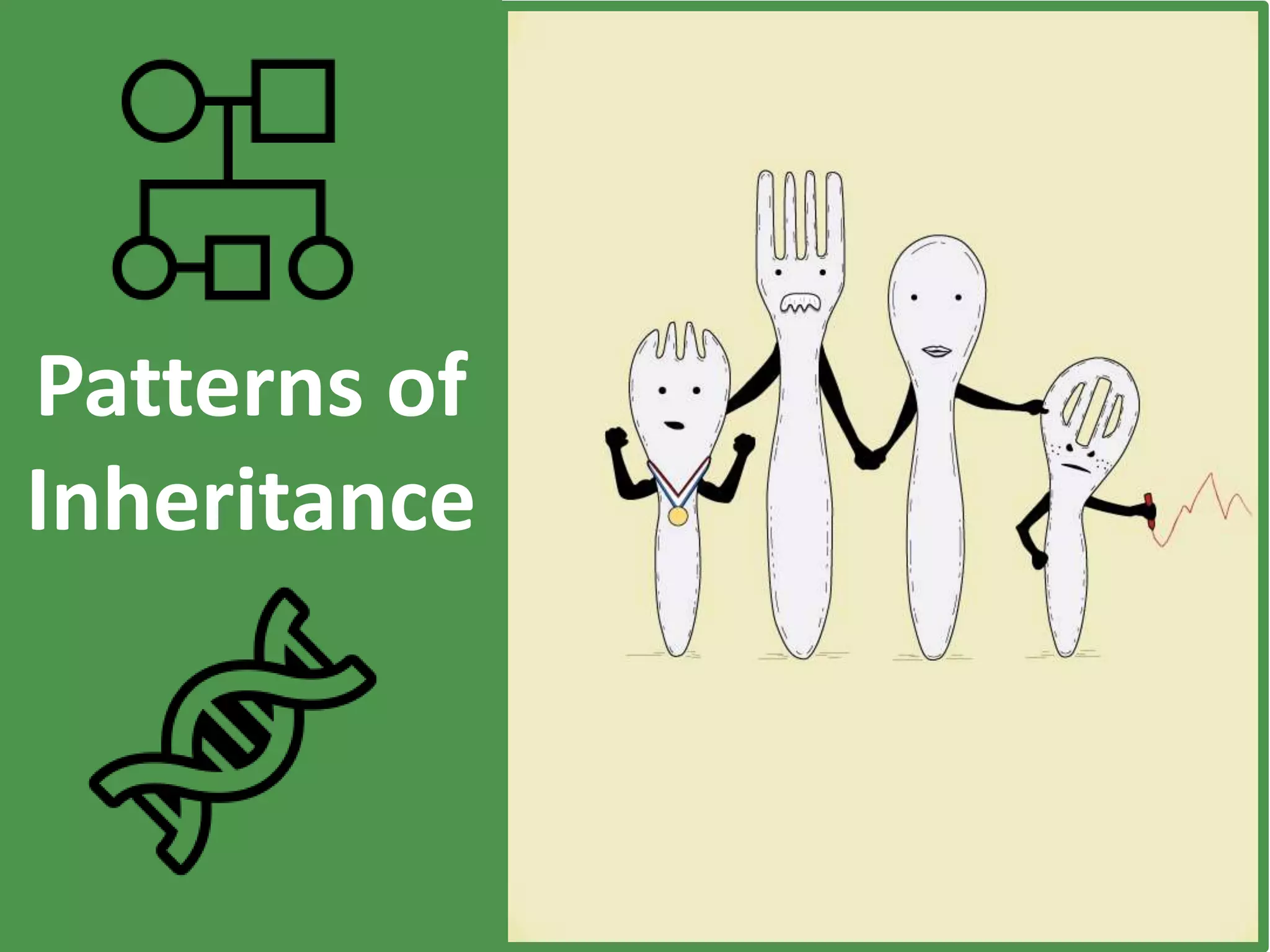 Patterns of inheritance | PPTX
