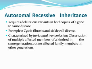 Patterns of inheritance | PPTX
