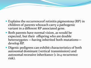 Patterns of inheritance | PPTX