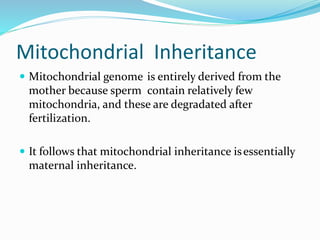 Patterns of inheritance | PPTX
