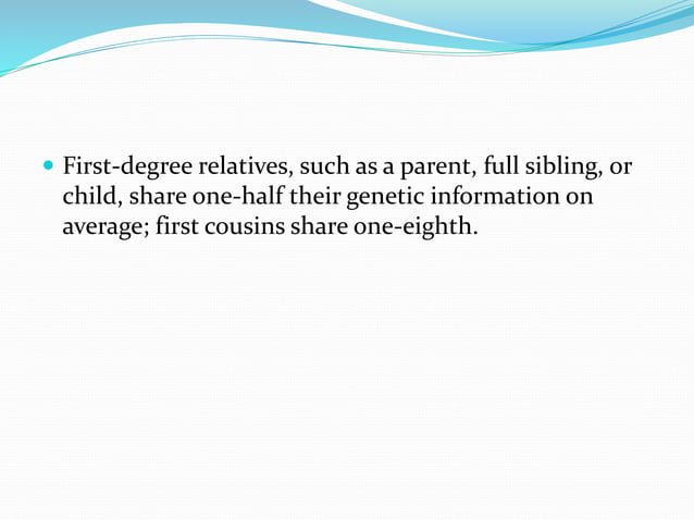 Patterns of inheritance | PPTX