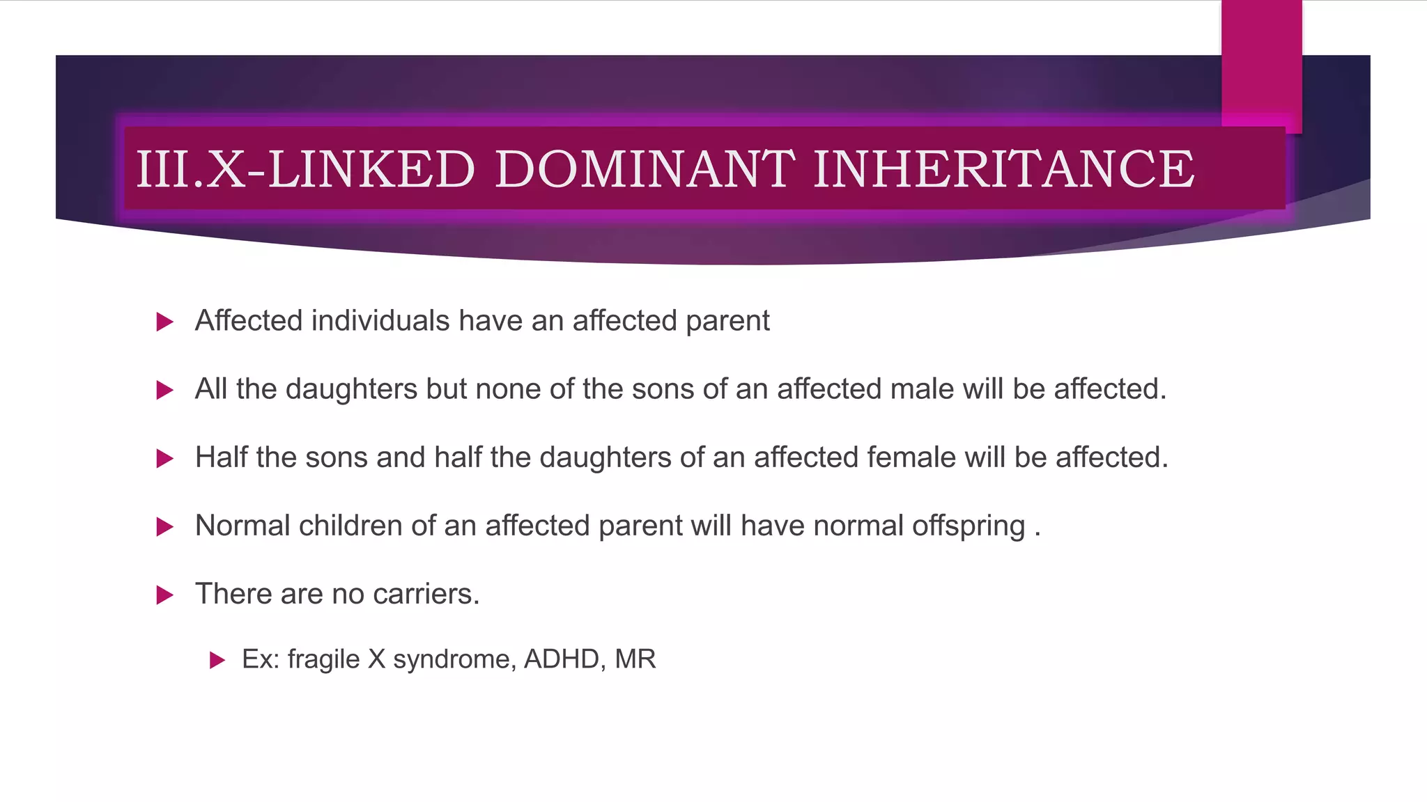 Patterns of inheritance | PPTX