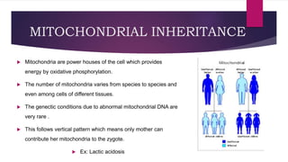 Patterns of inheritance | PPTX