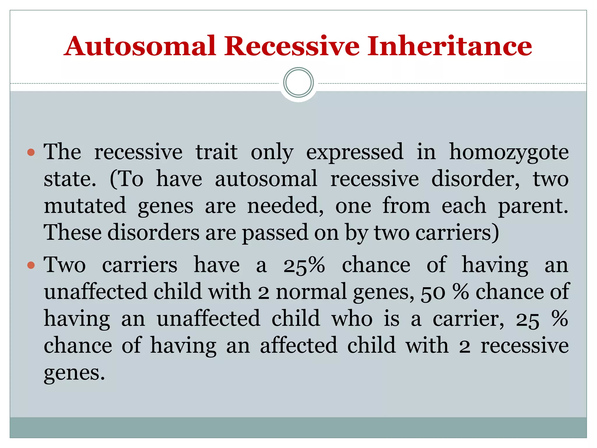 Patterns of Inheritance (Genetics) | PPTX