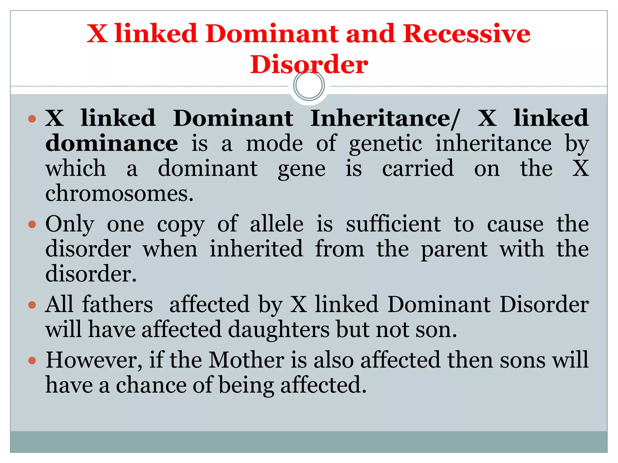 Patterns of Inheritance (Genetics) | PPTX