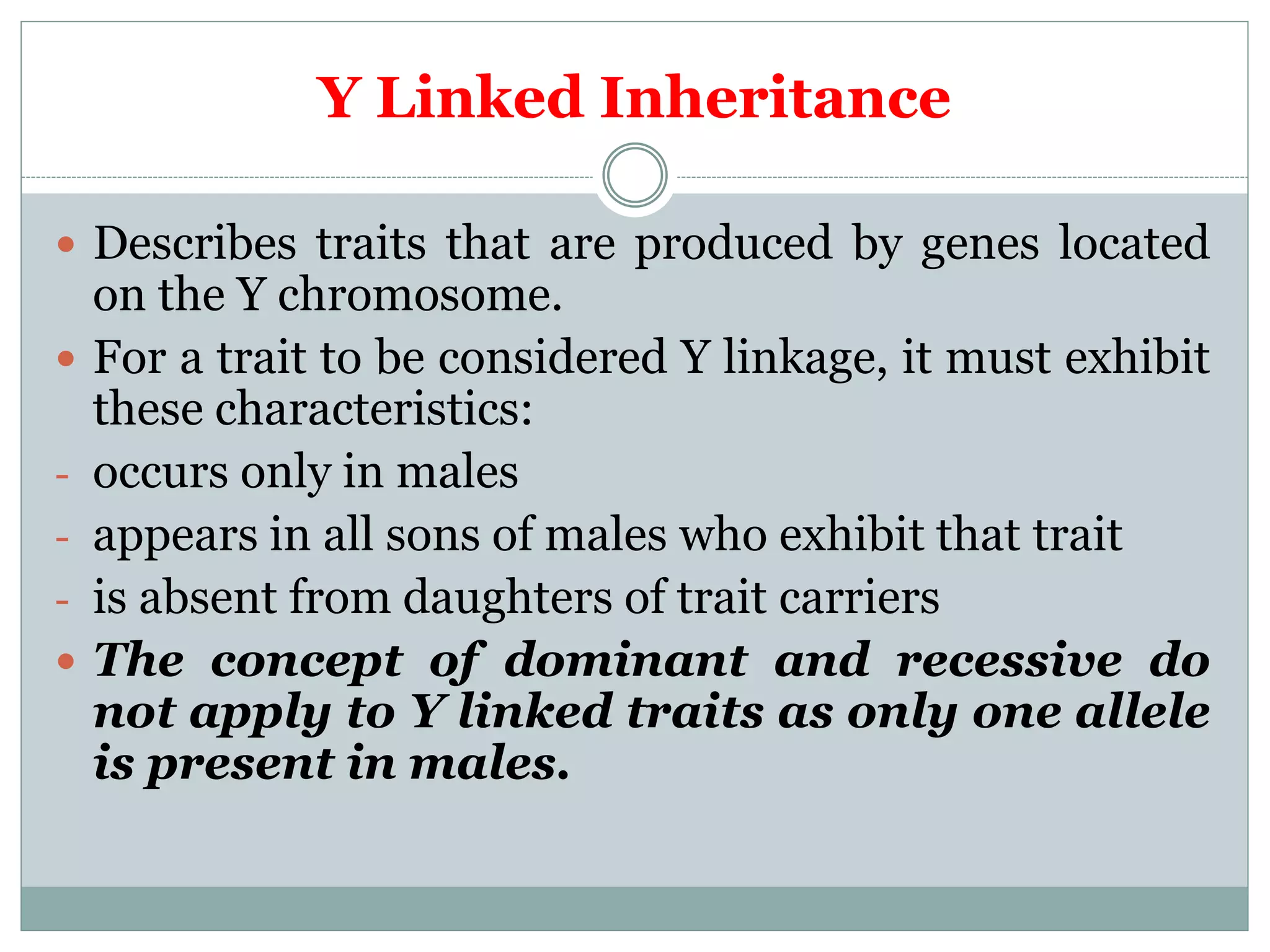 Patterns of Inheritance (Genetics) | PPTX