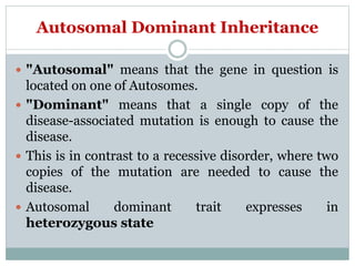 Patterns of Inheritance (Genetics) | PPTX