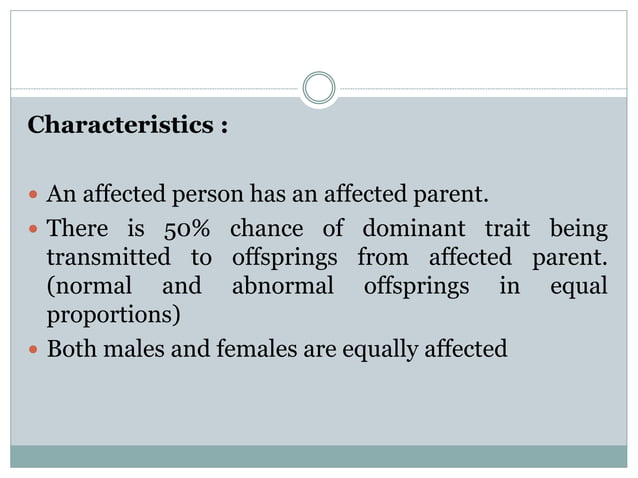 Patterns of Inheritance (Genetics) | PPTX