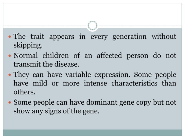 Patterns of Inheritance (Genetics) | PPTX