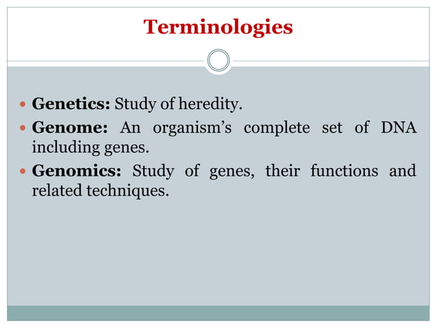 Patterns of Inheritance (Genetics) | PPTX