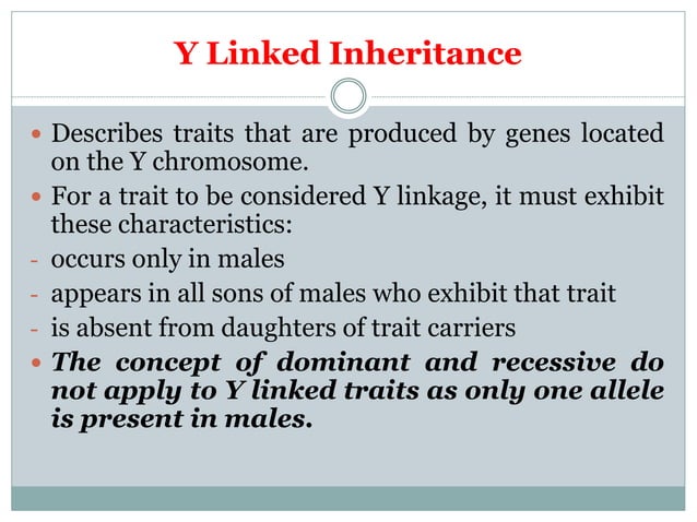 Patterns of Inheritance (Genetics) | PPTX