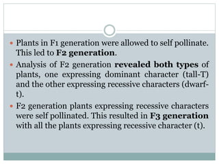 Patterns of Inheritance (Genetics) | PPTX