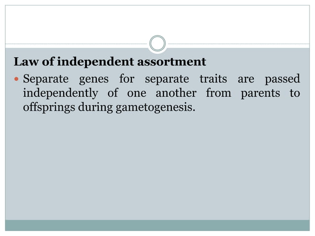 Patterns of Inheritance (Genetics) | PPTX