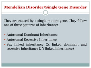 Patterns of Inheritance (Genetics) | PPTX
