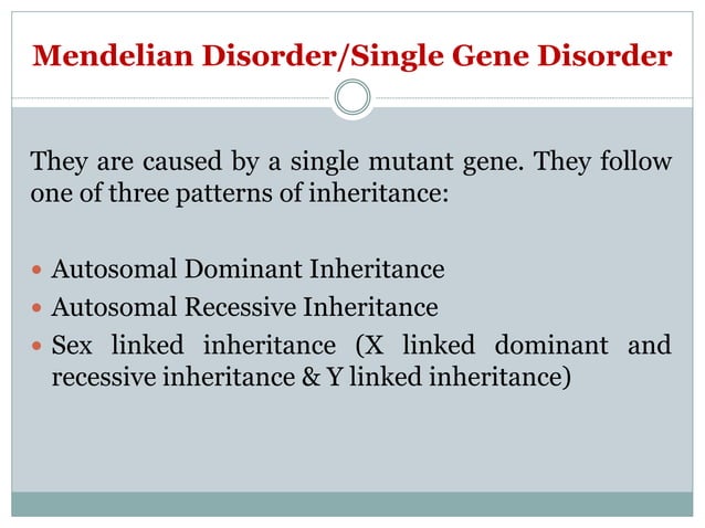 Patterns of Inheritance (Genetics) | PPTX