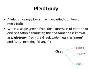 Patterns of inheritance non mendelian inheritance | PPTX