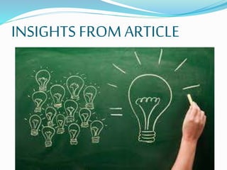 Patterns of innovation | PPT