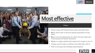 Patterns of leadership styles/ Leadership styles - Javeed Sudarji | PPTX