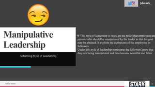 Patterns of leadership styles/ Leadership styles - Javeed Sudarji | PPT