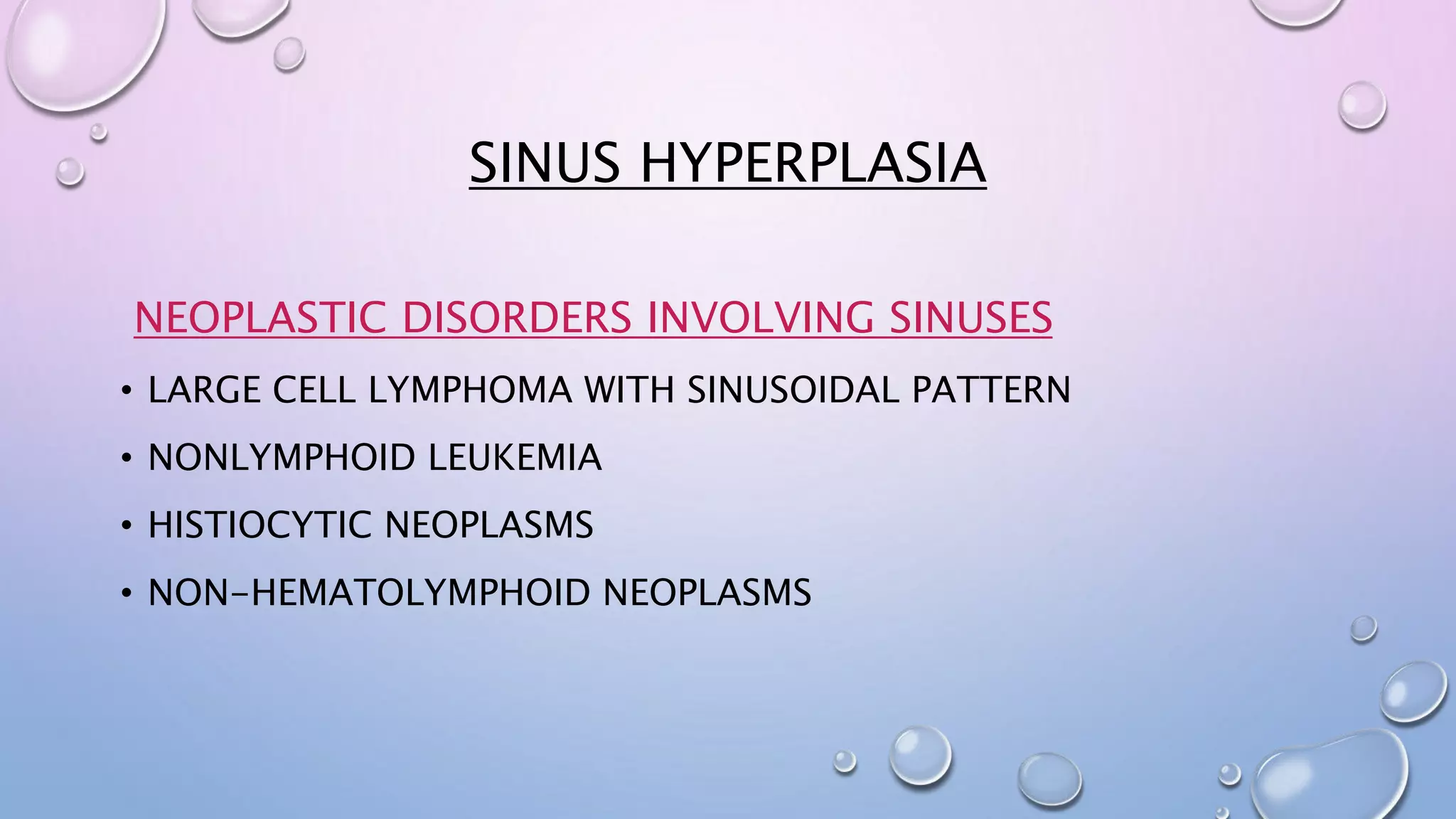 Patterns of lymph node hyperplasia | PPTX