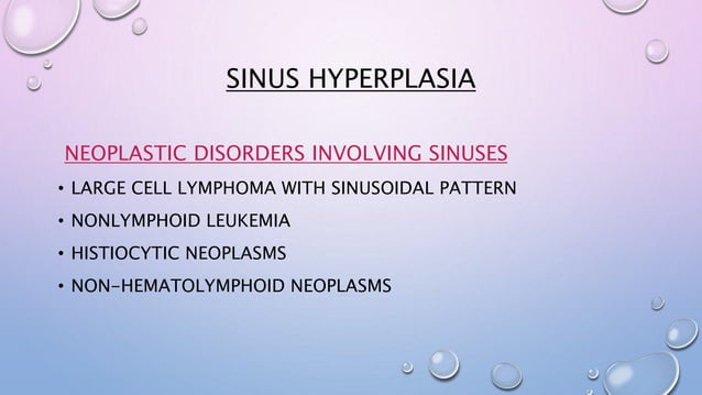 Patterns of lymph node hyperplasia | PPTX
