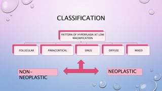 Patterns of lymph node hyperplasia | PPTX
