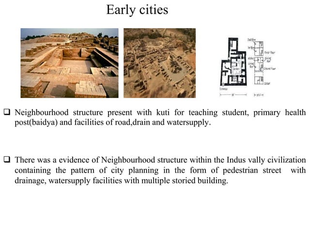 Patterns of neighbourhood structure in history | PPT