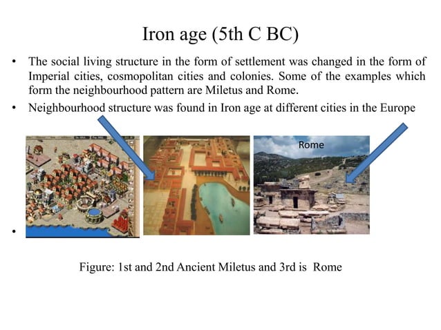 Patterns of neighbourhood structure in history | PPTX