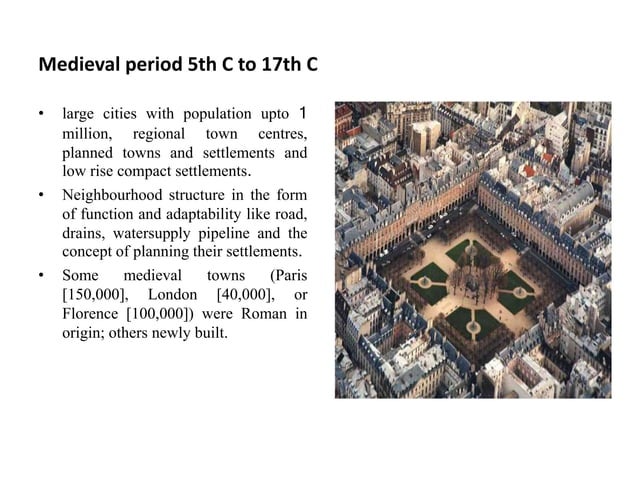 Patterns of neighbourhood structure in history | PPTX