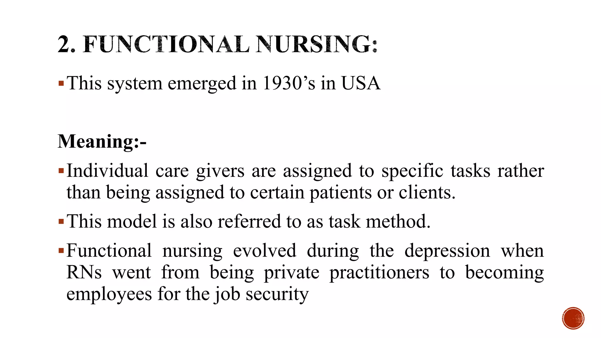 Patterns of Nursing care DELIVERY IN INDIA.pptx