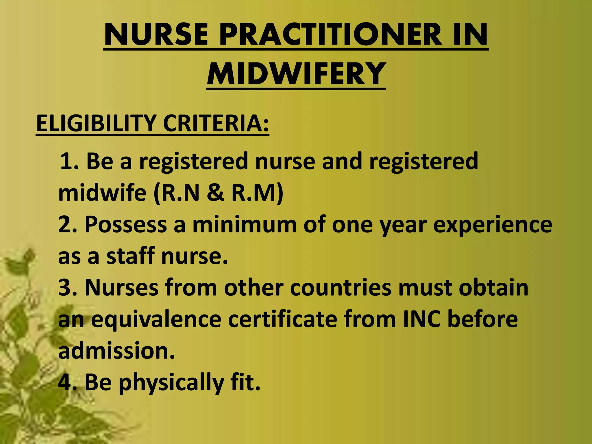 Patterns of nursing education in india | PPTX