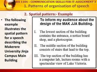 Patterns of organization of speech, and how to lead discussions and ...