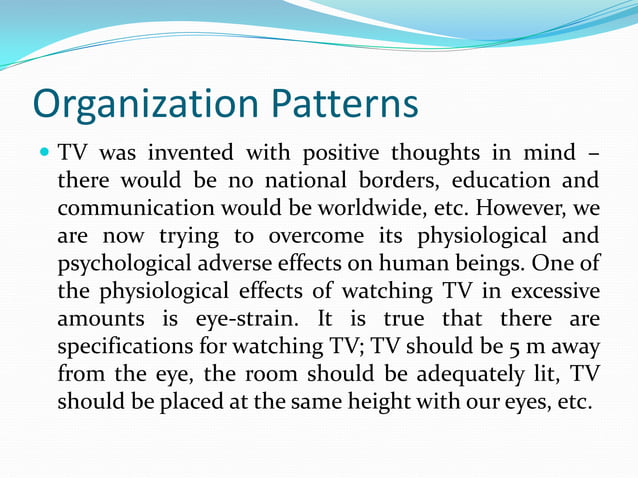 Patterns of organization | PPTX