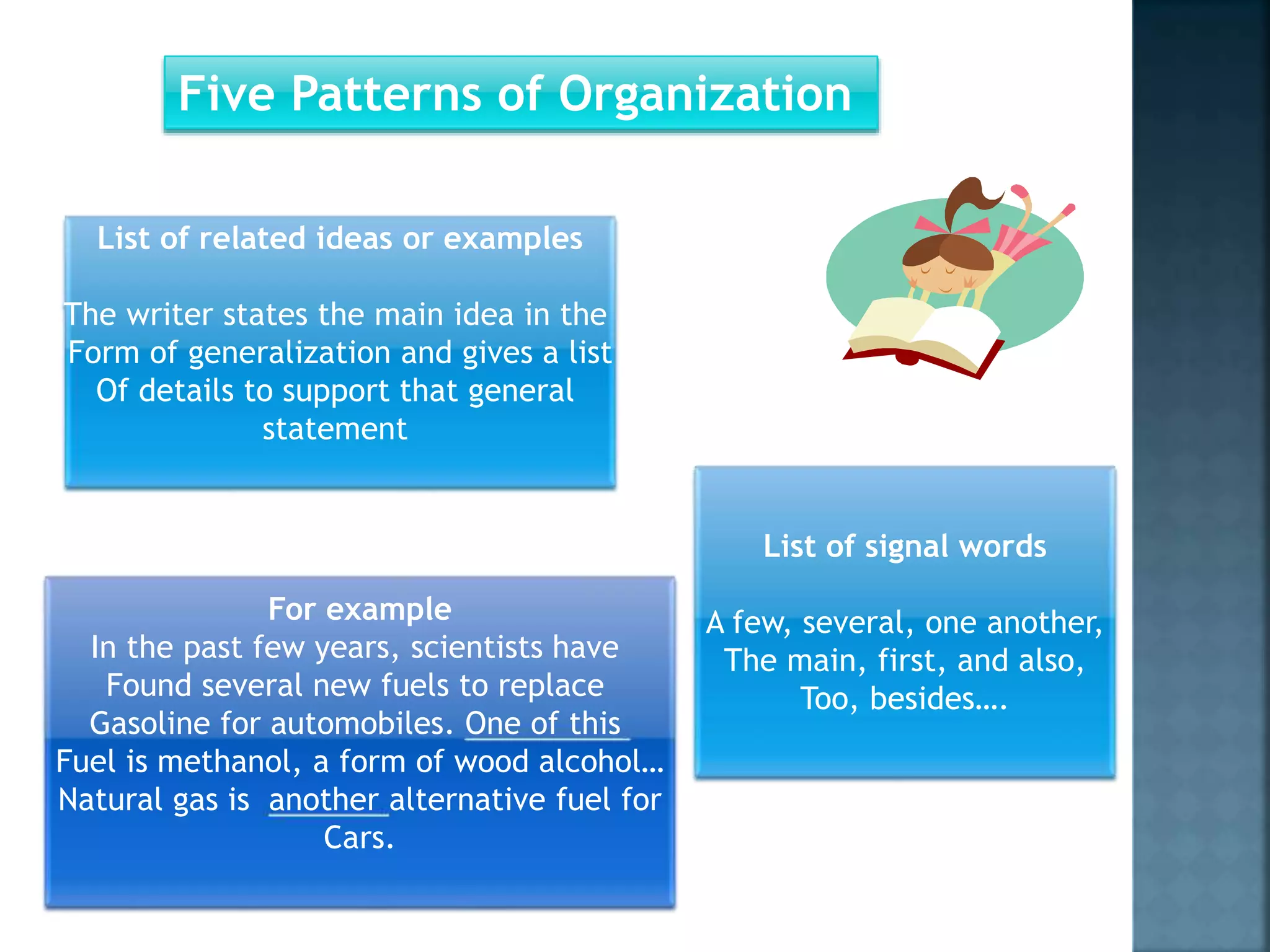 Patterns of organization | PPTX