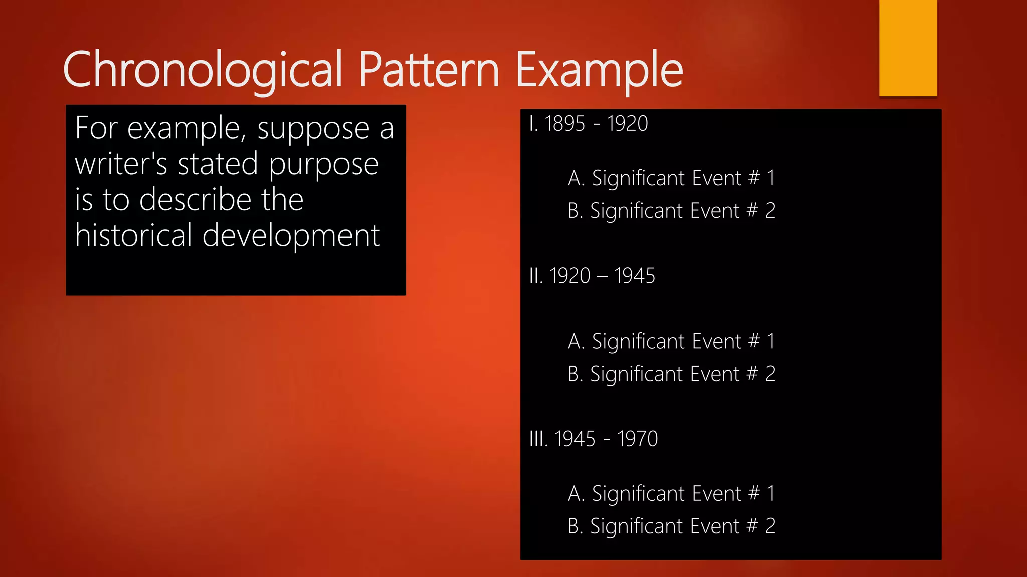 Patterns of organization | PPTX